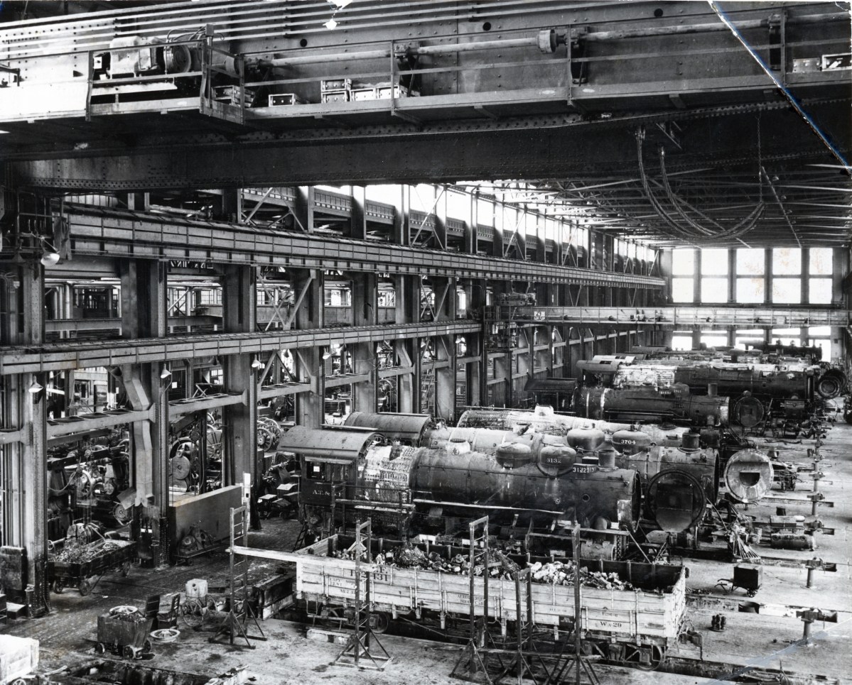 Atchison, Topeka, & Santa Fe Railway Locomotive Shops – The Guide to ...
